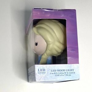 Disney | Toys | Frozen Elsa Led Mood Light Vinyl Figure Disney ...